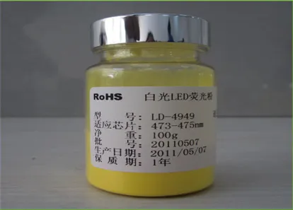 LD-4949 Luminophor Fluorescent Phosphor Powder With Blue Chips Ranging ...